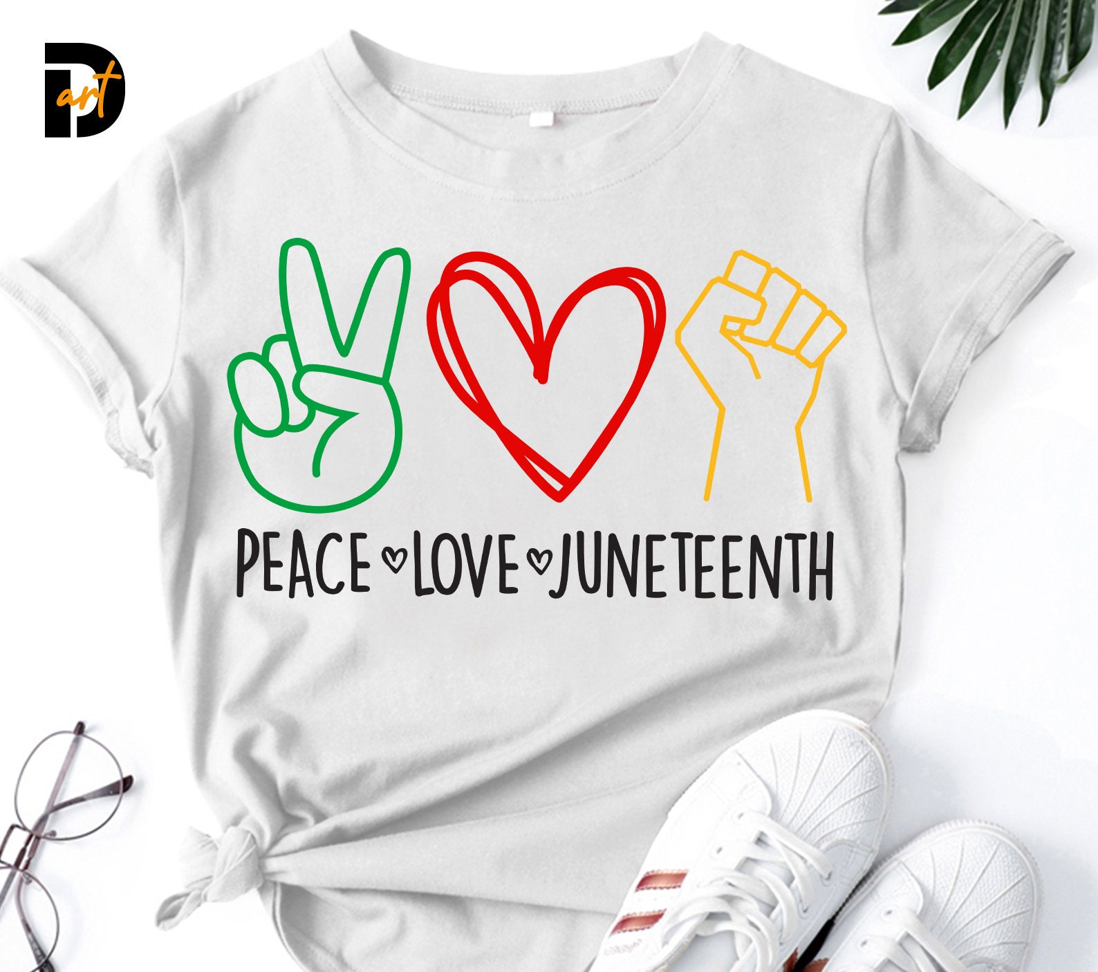 Peace Love Juneteenth Svg Juneteenth Svgblack Power Svg - Etsy