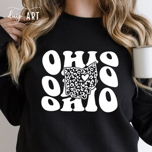 Stacked Ohio SVG, Leopard Ohio Svg, Ohio Svg,ohio State Svg,ohio ...