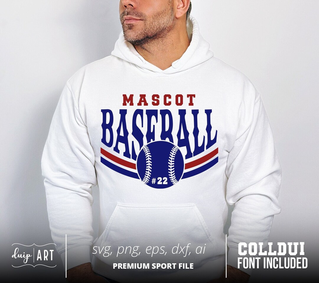 Baseball Template SVG PNG, Mascot Template Svg, Baseball Team Svg, Your ...