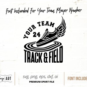 Track and Field Team Svg Png, Track and Field Logo, Track and Field ...
