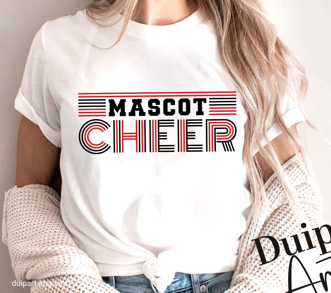 Retro Cheer SVG PNG, Cheer Team Template, Cheerleading Shirt Design ...