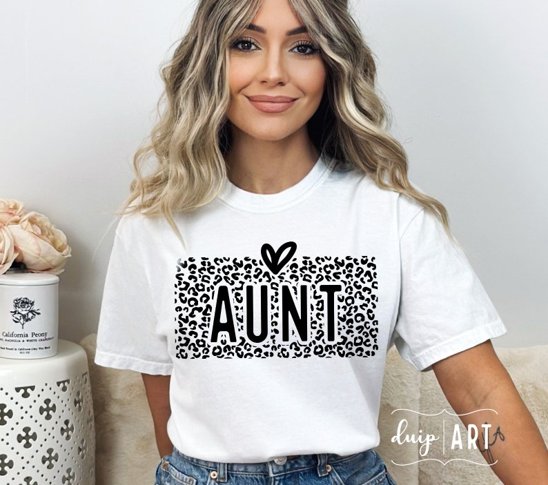 Leopard Aunt SVG Aunt Svg Leopard Svg Aunt Mode Svg Aunt - Etsy