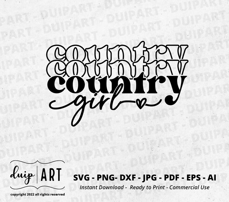 Stacked Country Girl Svg,southern Girl Svg,small Town Girl Svg ...
