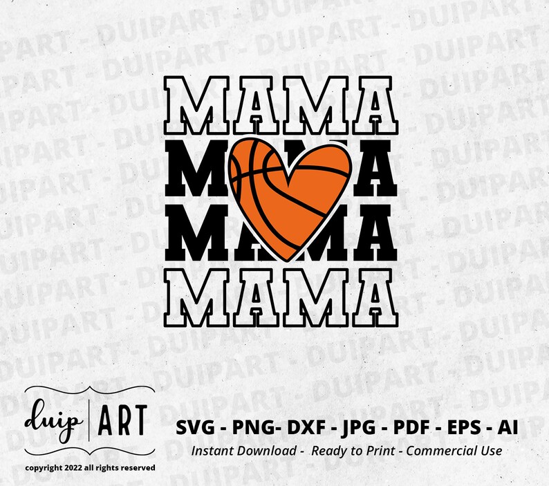Basketball Mama Svg Basketball Mom Svg Love Basketball Svg Etsy