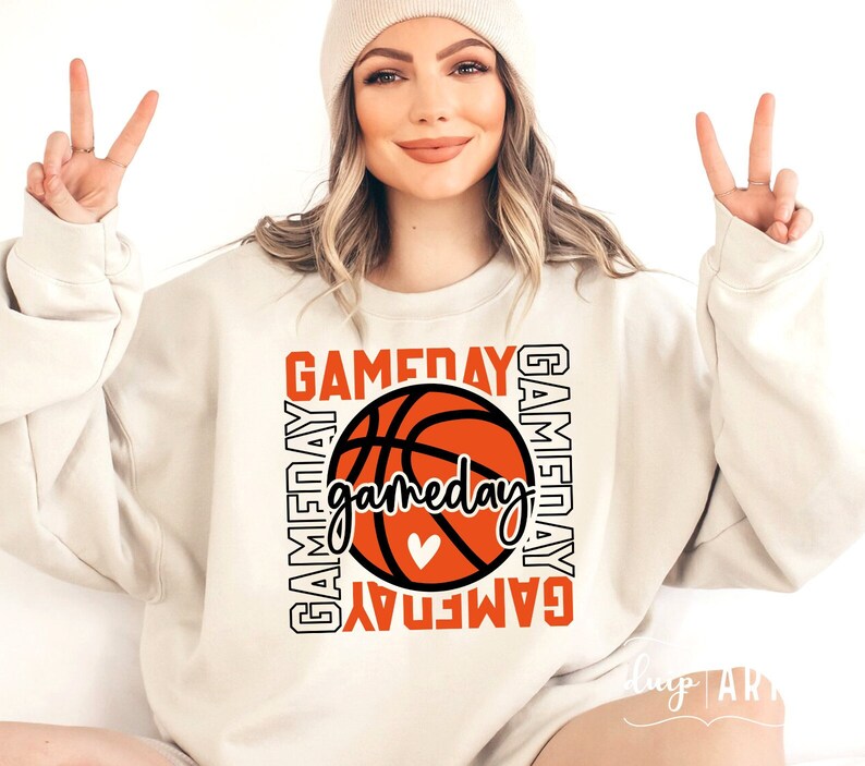 Basketball Game Day SVG PNG, Mama Cheer Design (digital File) - Etsy