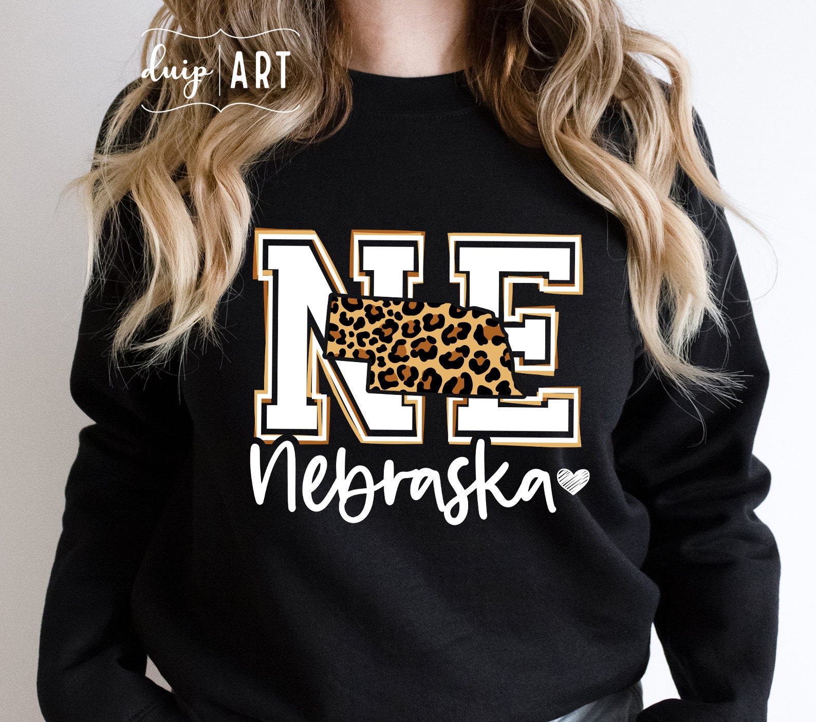 Nebraska Leopard Svg NE Leopard Svg Nebraska Svg Leopard - Etsy