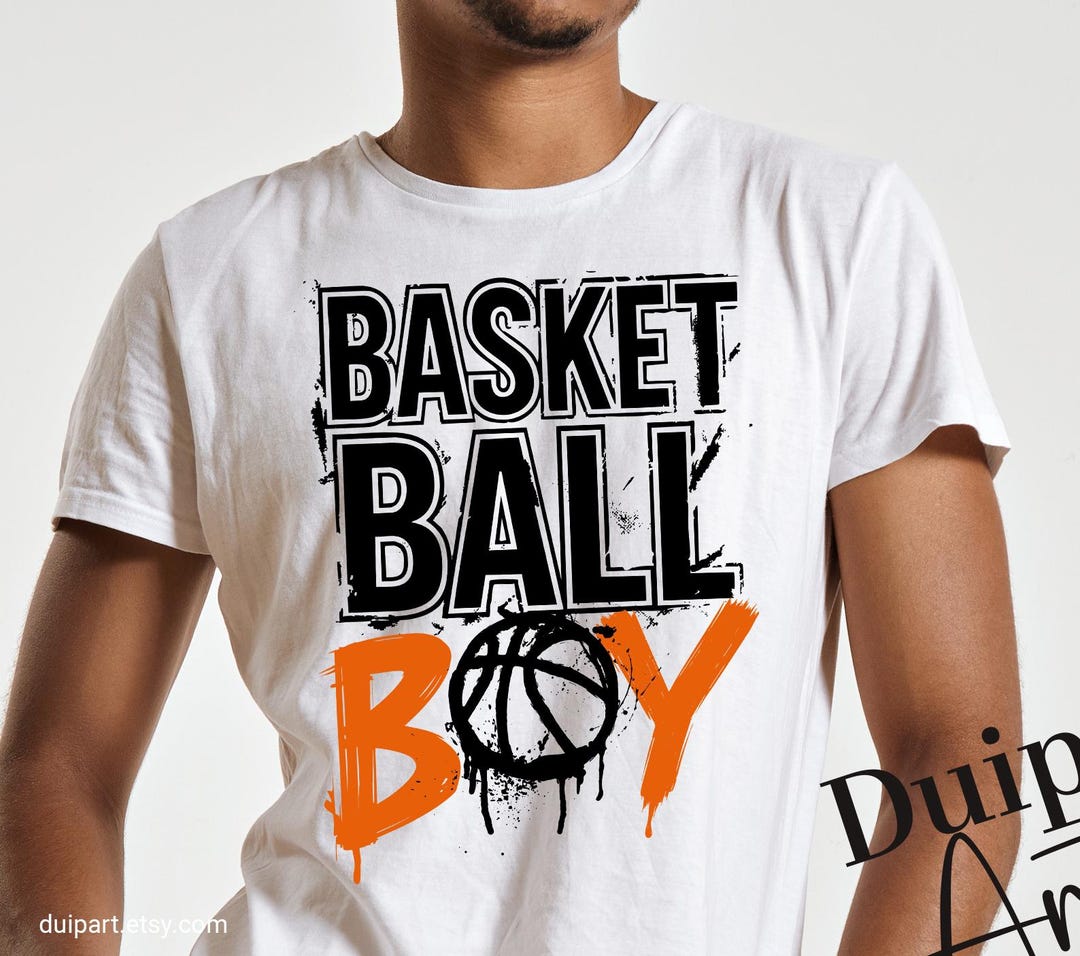 Basketball Boy PNG, Drippy Grunge Basketball Shirt Design, Game Day ...