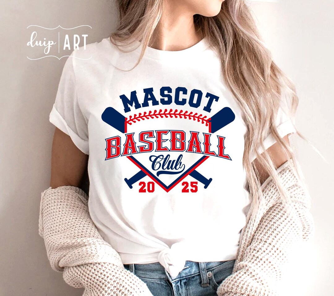 Vintage Baseball Team Logo Template, Cricut Svg Png Dxf Eps (digital ...