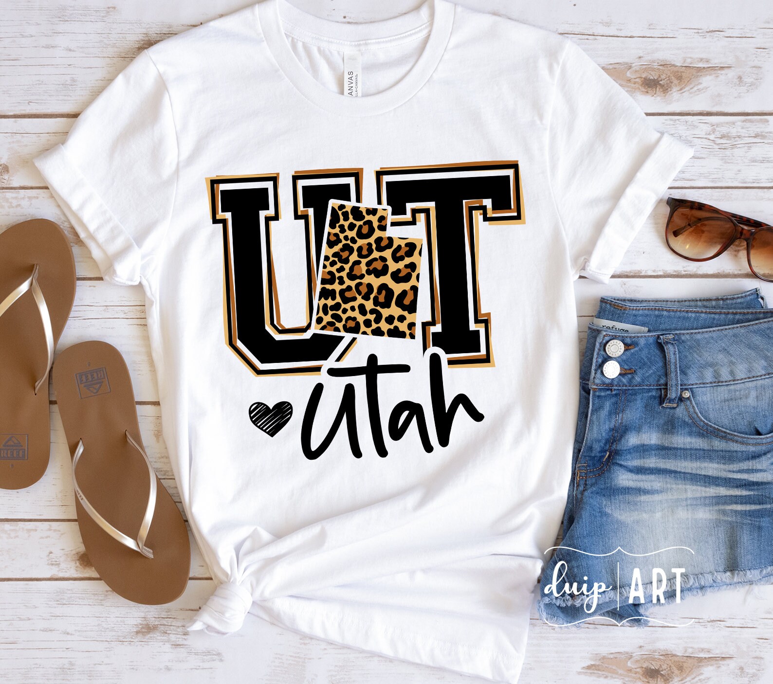 Utah Leopard Svg UT Leopard Svg Utah Svg Leopard Svg Utah - Etsy