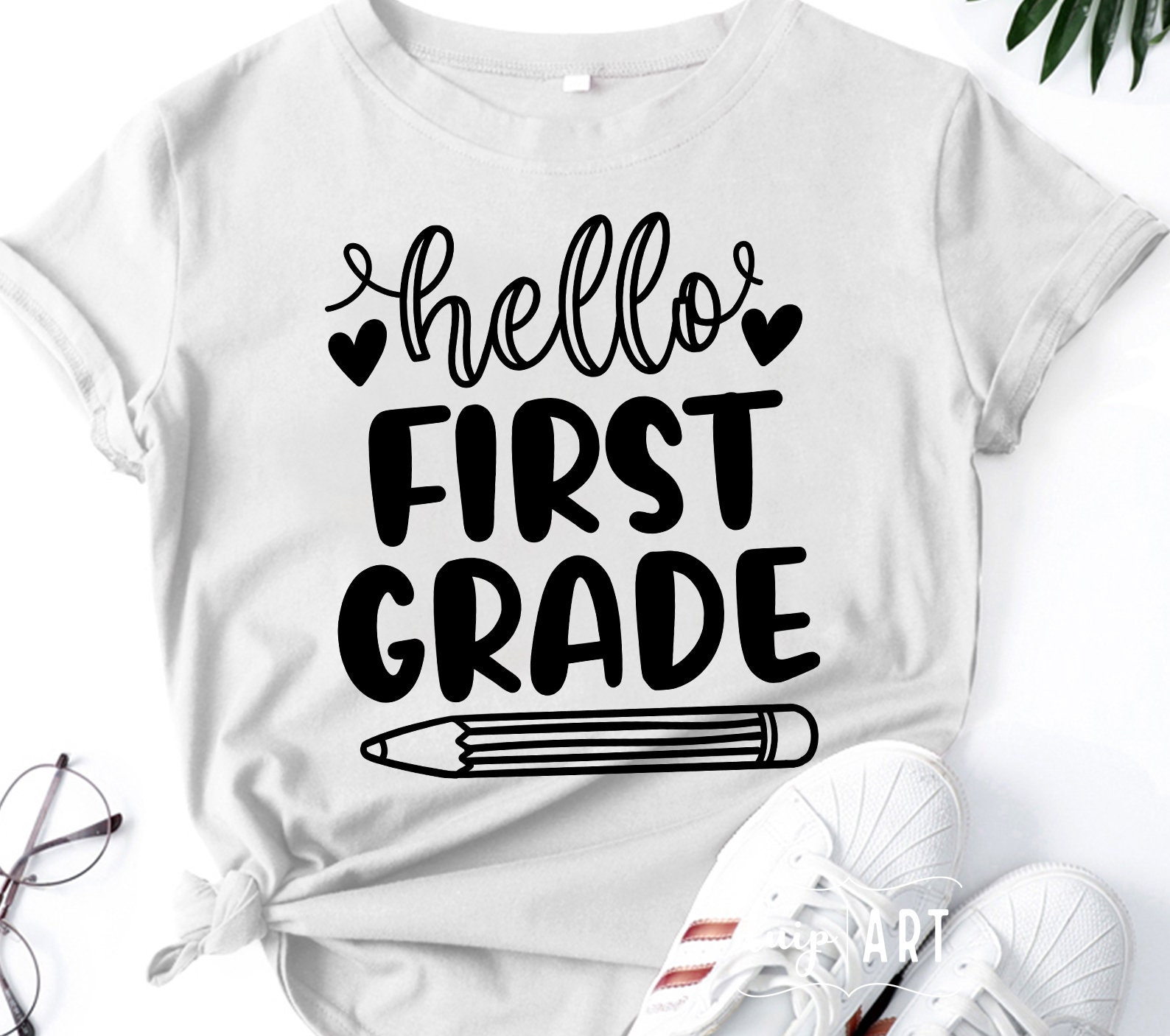 Hello First Grade Svg Hello 1st Grade Svgback to School Svg - Etsy