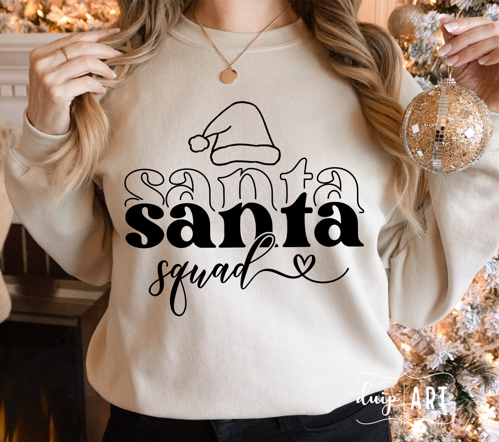 Santa Squad Svg Santa Crew SVG Funny Christmas Svg - Etsy Australia