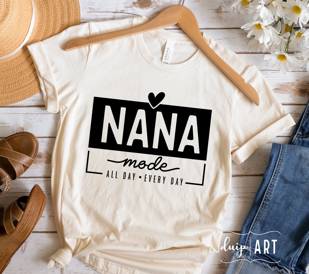 Nana Mode SVG PNG, Nana Life Svg, Nana Svg, Grandma Svg, Leopard Nana ...