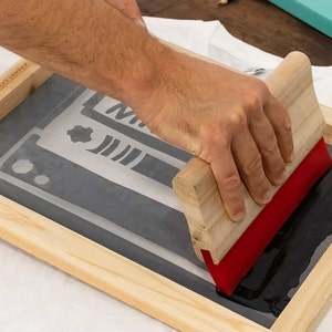 Screen Printing Kit DIY Art Set Arts & Crafts Gifts Beginners Screen ...