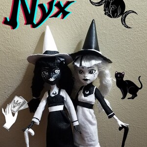 Phoebe and Nyx Custom Dolls Repaint Witch/fantasy OOAK - Etsy