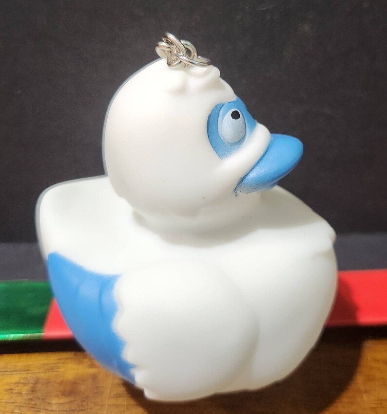 Abominable Snowman Rubber Duck Keychain Great Gift for Any Occasion - Etsy