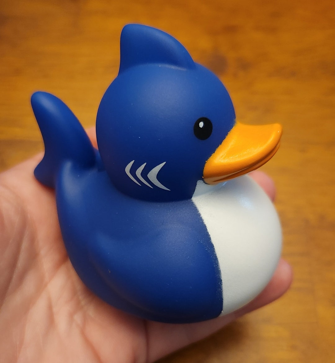 Shark Rubber Duck/fun Gift/you've Been Ducked/party Favor/birthday ...