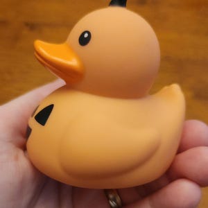 Pumpkin Rubber Duck/fun Gift/you've Been Ducked/party Favor/halloween ...