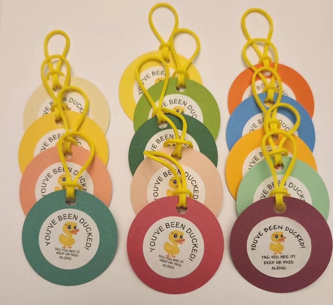 You've Been Ducked Tags and Stickers Gift Bundle - Etsy