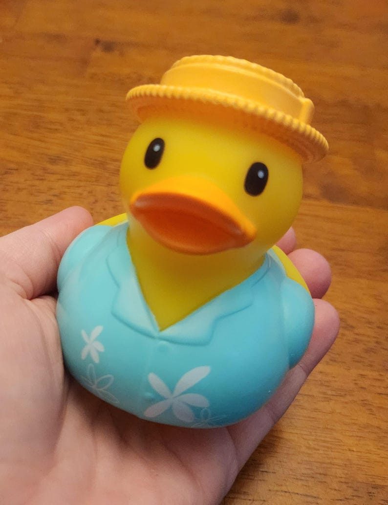 Caribbean Rubber Duck - Etsy