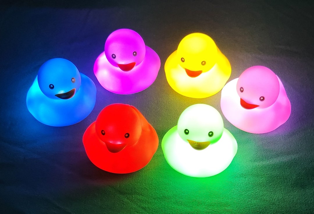 12 Rubber Ducks With LED Light Great Gift for Any Occasion or Just for ...