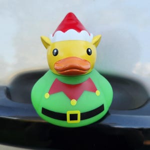 Fun Holiday Elf Rubber Duck/fun Gift/you've Been Ducked/party Favor ...