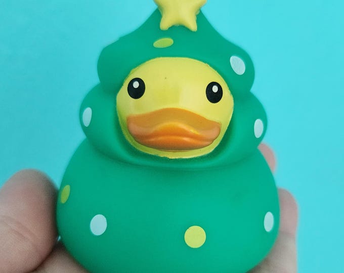 Christmas Theme Rubber Duck/fun Gift/you've Been Ducked/party Favor ...