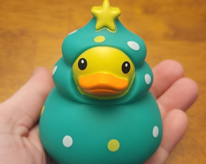 Christmas Theme Rubber Duck/fun Gift/you've Been Ducked/party Favor ...