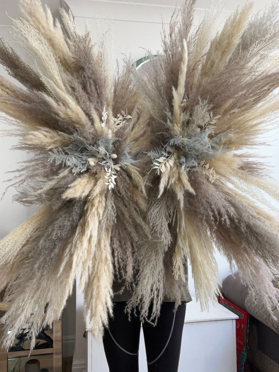 Pampas Wings Pampas Backdrop Salon Decor Dried Flower - Etsy