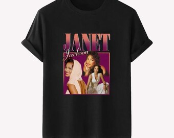 Janet Jackson T Shirt - Etsy
