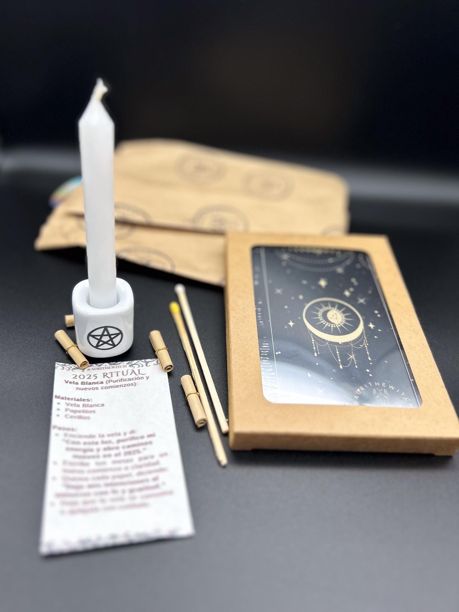 Spanish Oracle Cards: Magic & Manifestation Ritual Kit - Etsy