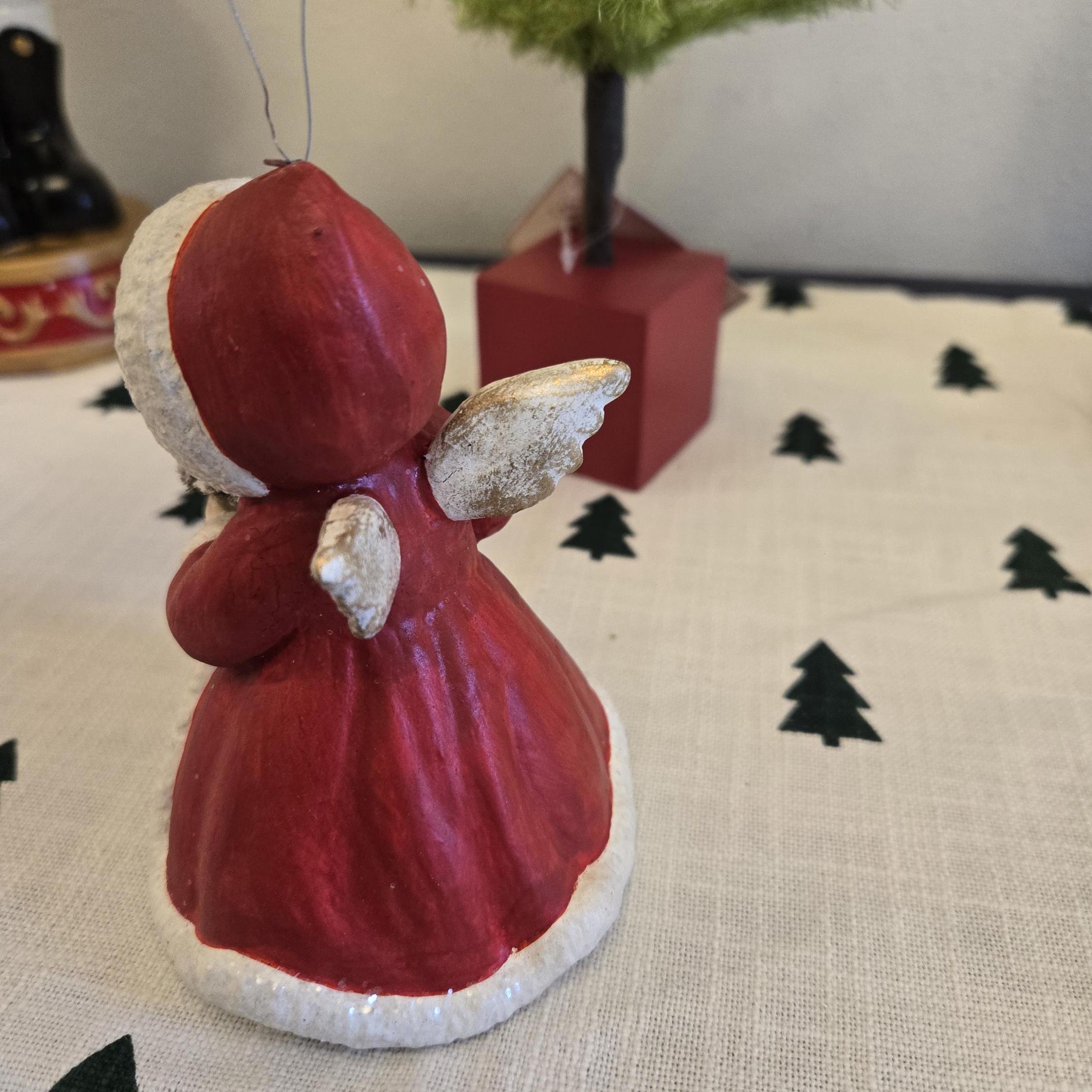 Sweet Angel Holding Tree Ornament - Etsy