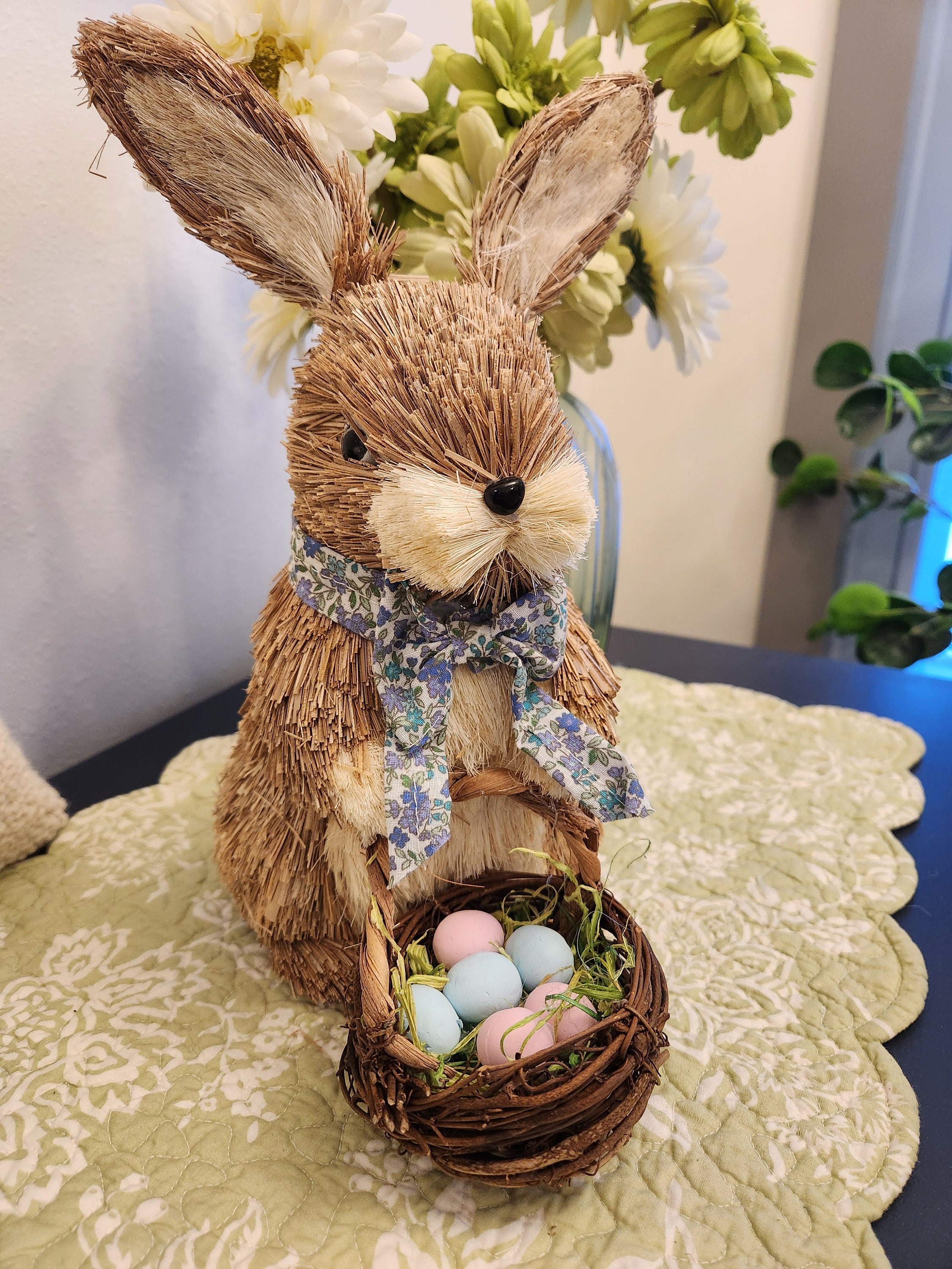 Bunny With Basket - Etsy