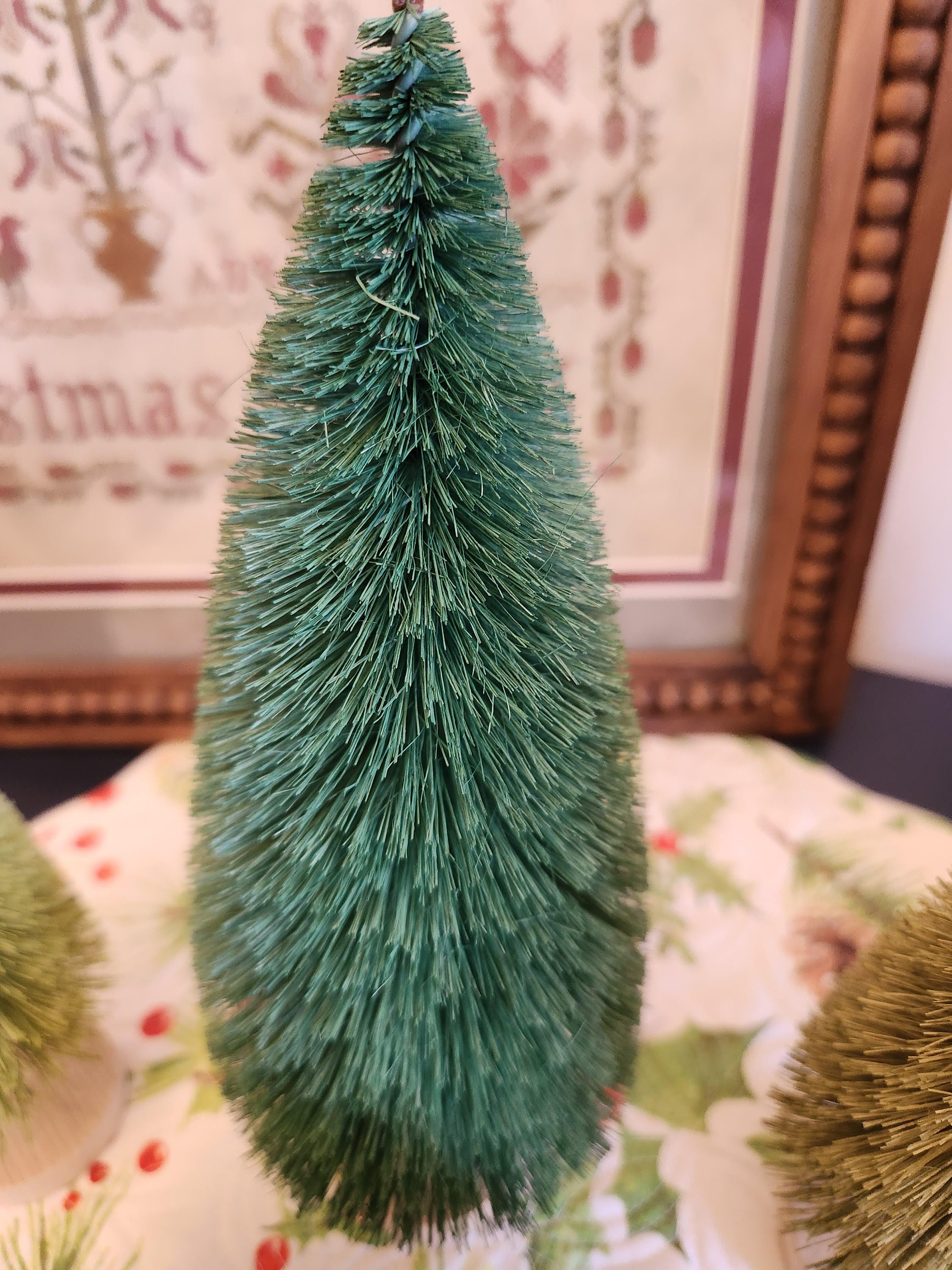 Hues of Green Bottle Brush Trees - Etsy