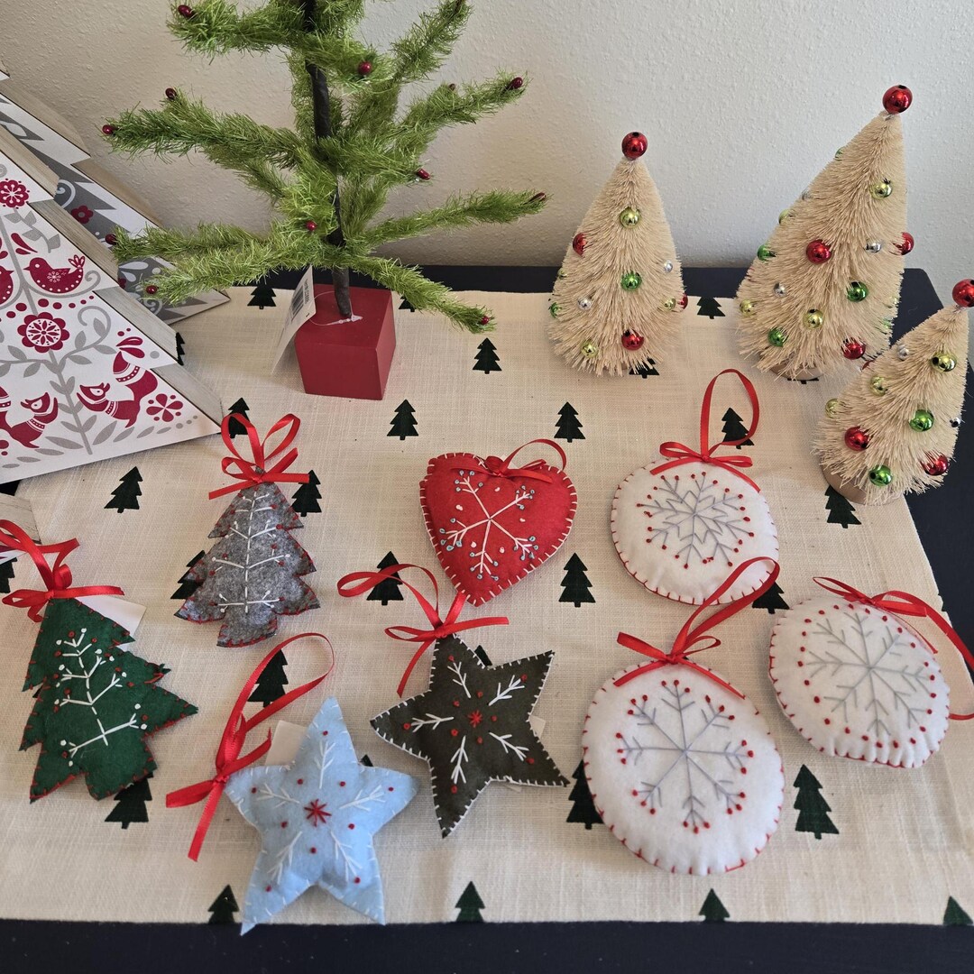 Felt Ornaments - Etsy