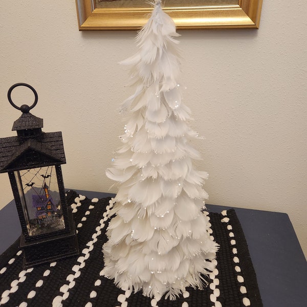 Pink Feather Tree - Etsy