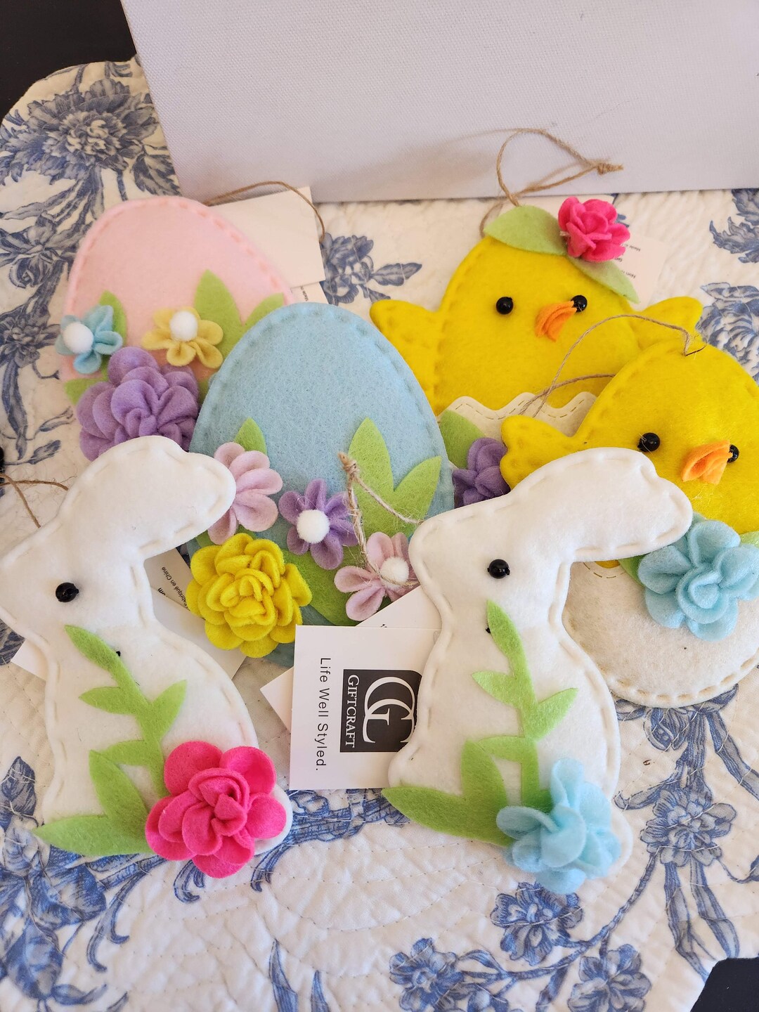 Easter Felt Ornaments - Etsy