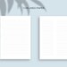 Printable Lined Paper | Set of 6 | Different Sizes | Instant Download ...
