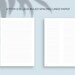 Printable Lined Paper | Set of 6 | Different Sizes | Instant Download ...