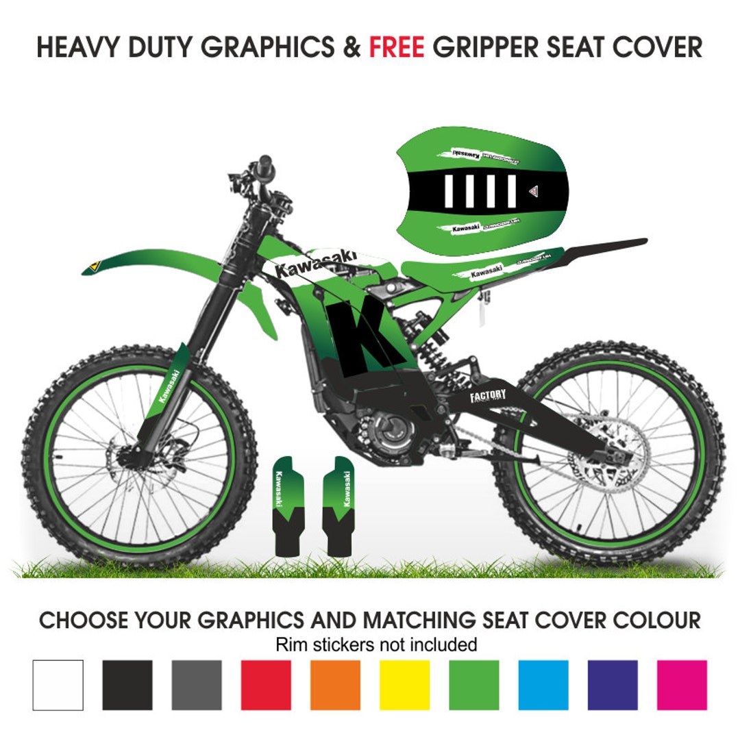 Surron MX Graphics Sticker Kit and Free Sur-ron Seat Cover - Etsy
