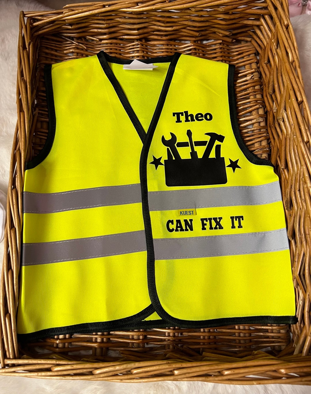 Hi Vis Baby Jackets Any Design, Any Name, Any Profession Personalised ...