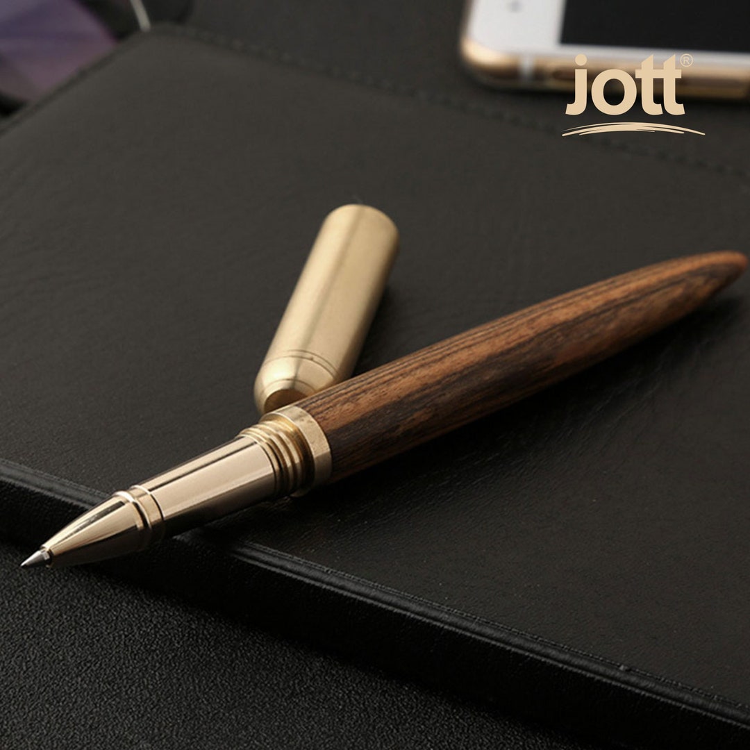 HANDMADE WOODEN PENS Brass Pens Wooden Ballpoint Pens - Etsy
