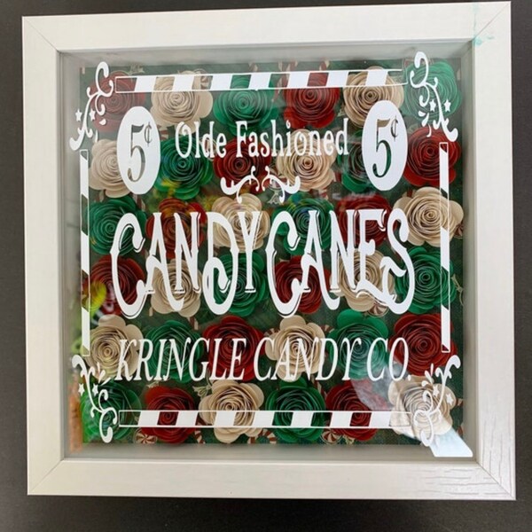 Paper Flower Shadow Box - Etsy