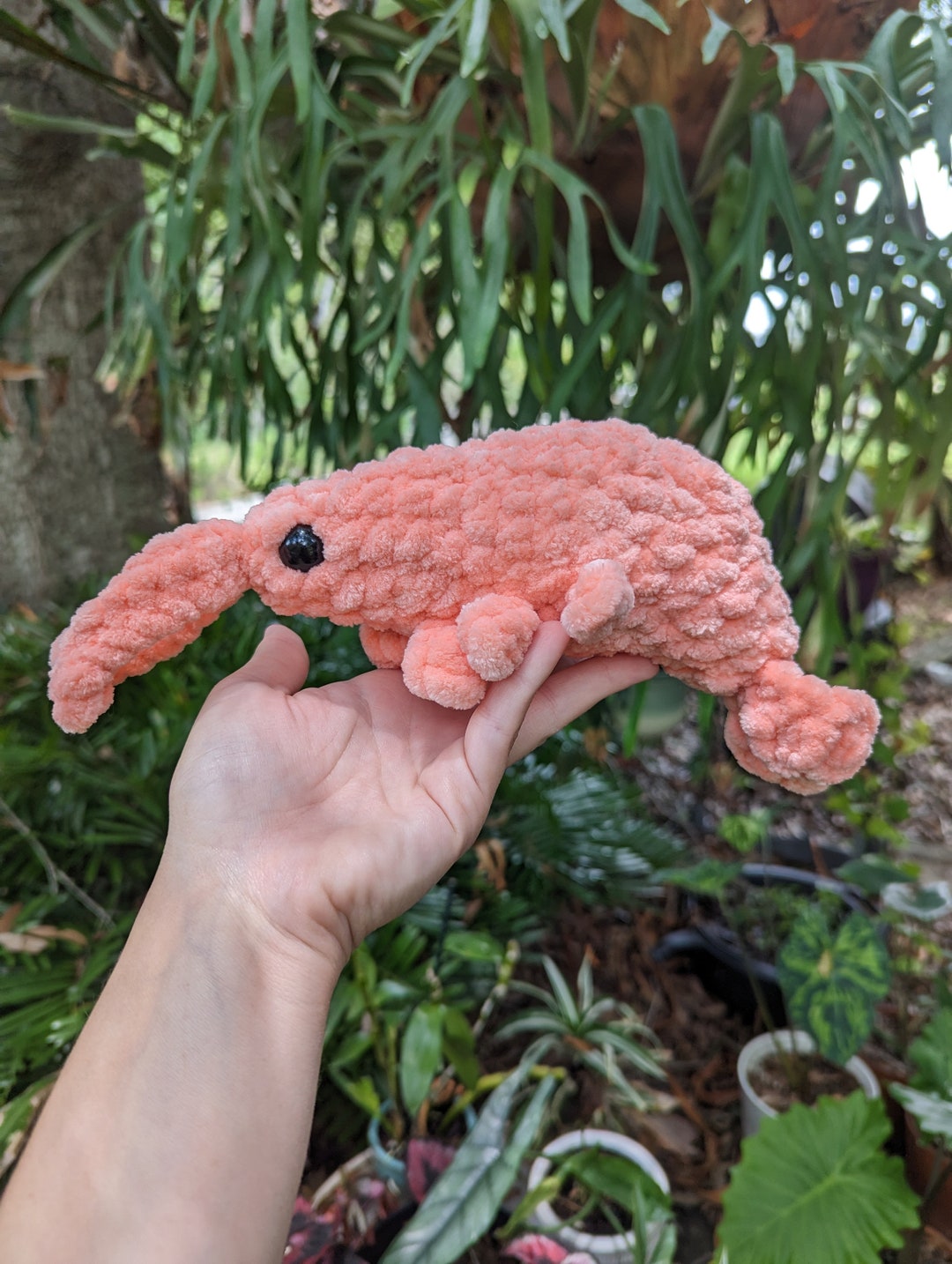 Crochet Jumbo Shrimp - Etsy