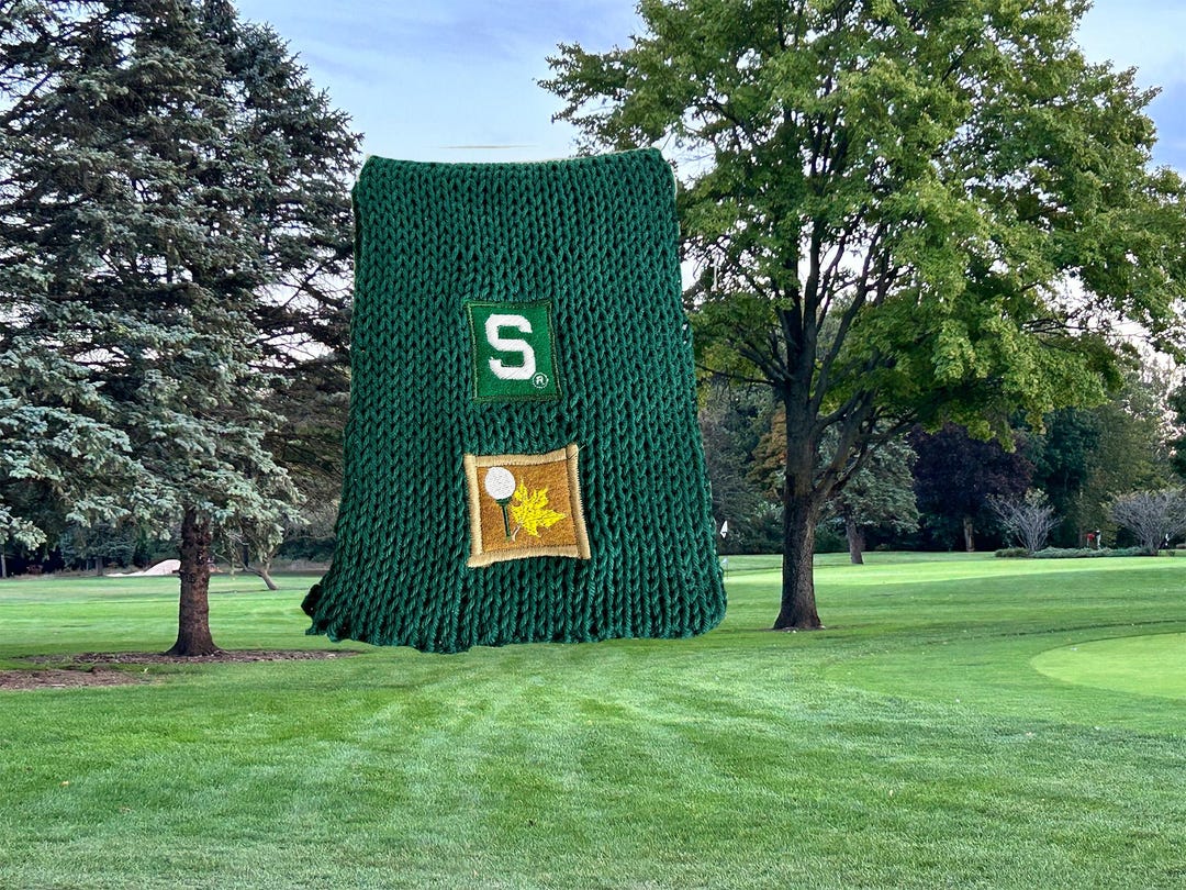 Michigan State Golf Scarf - Etsy