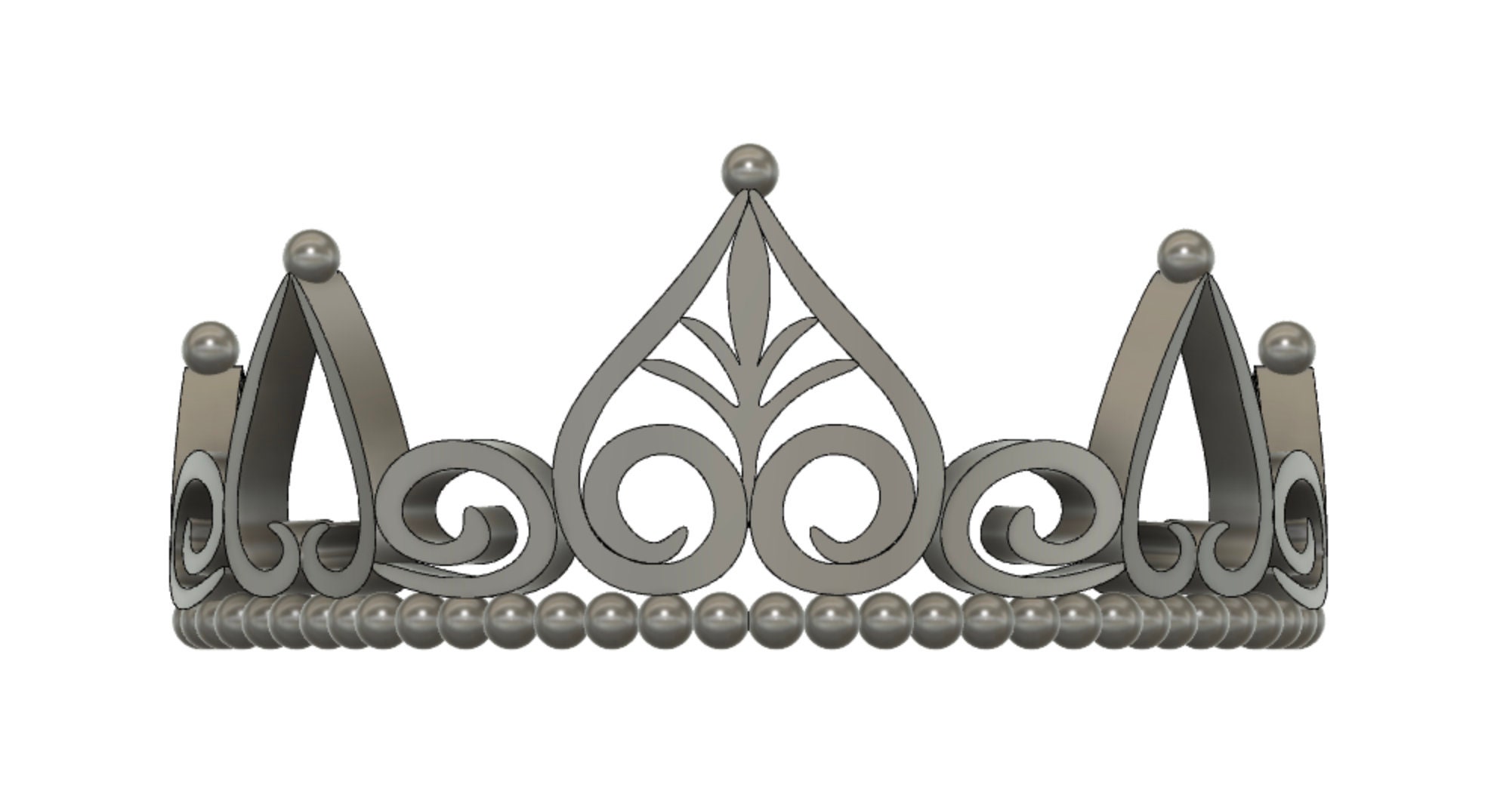 Princess and the Pauper Anneliese Crown 3D Print File - Etsy