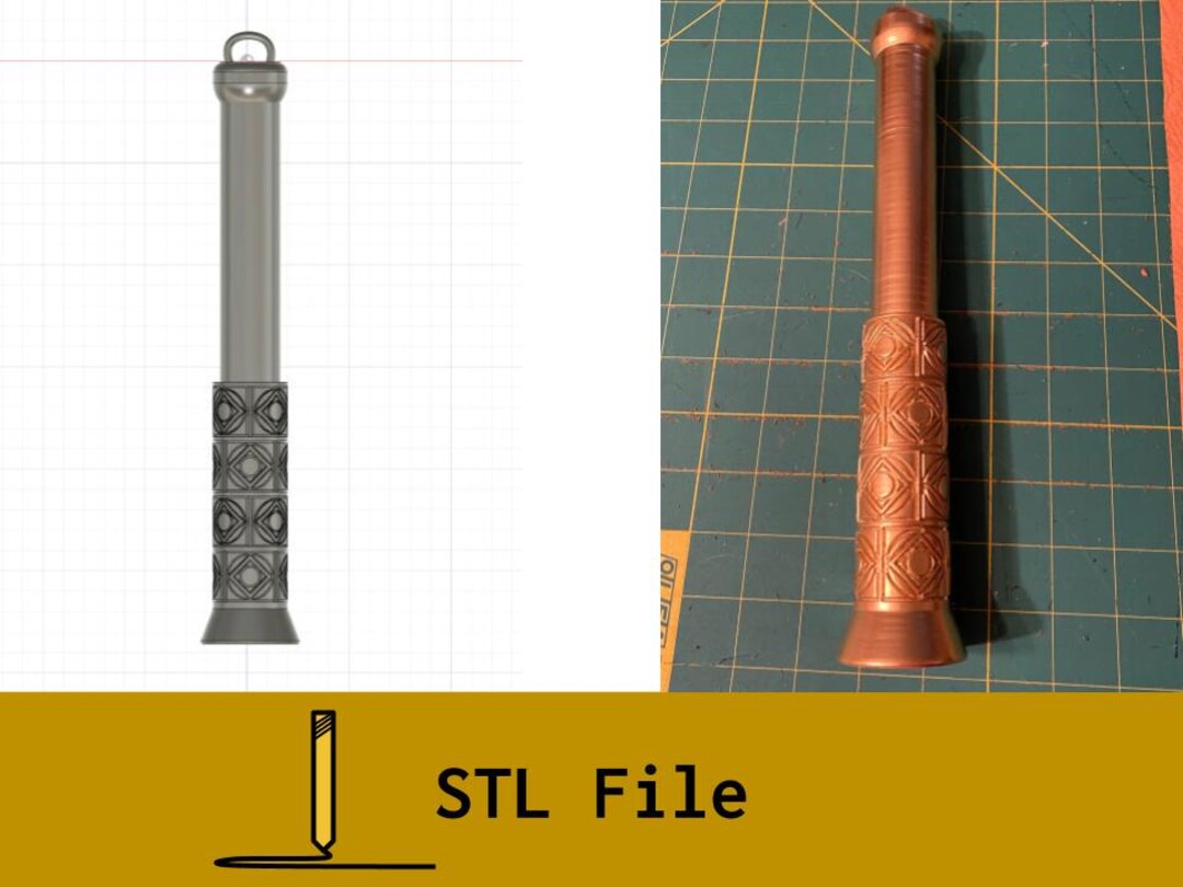 Jedi Librarian Lightsaber 3D Print File - Etsy