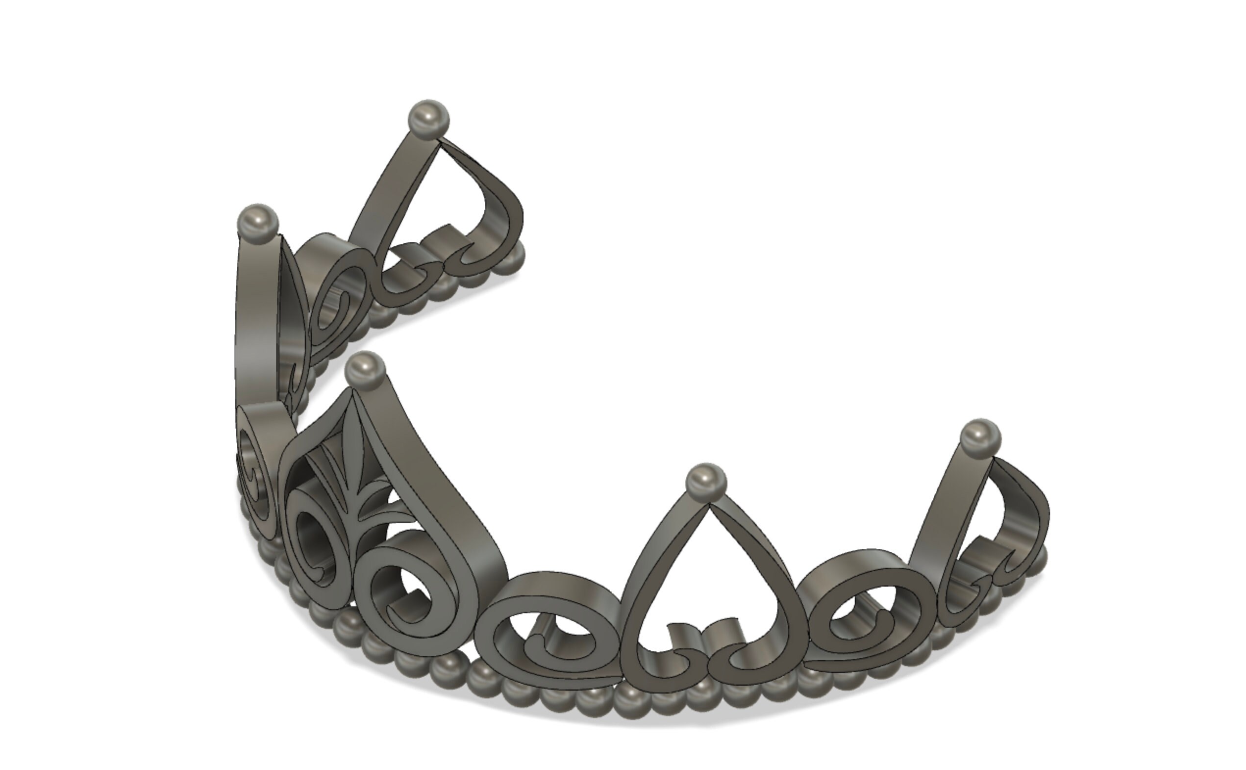 Princess and the Pauper Anneliese Crown 3D Print File - Etsy