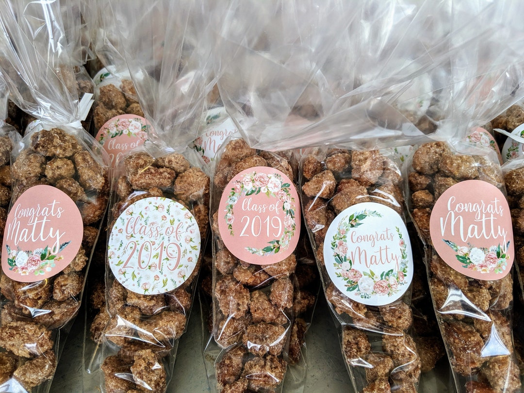 Cinnamon Roasted Nut Favors - Personalized Wedding & Party Treats (2 ...