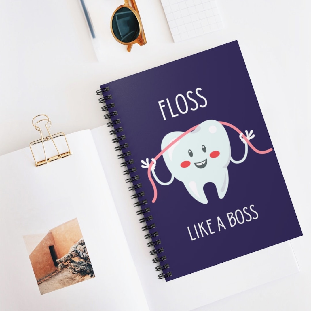 Dental Spiral Notebook Dentist Notepad Dental Student Gift - Etsy