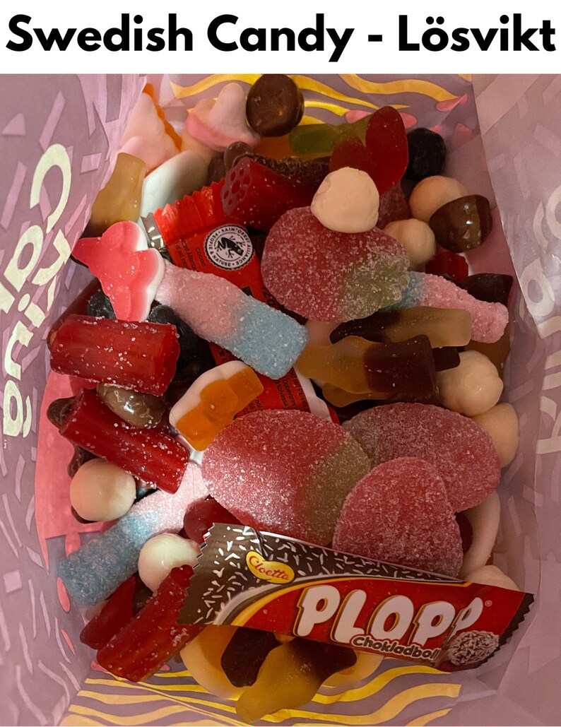 Swedish Candy Mix. Lösviktgodis From Sweden. Choose Different - Etsy
